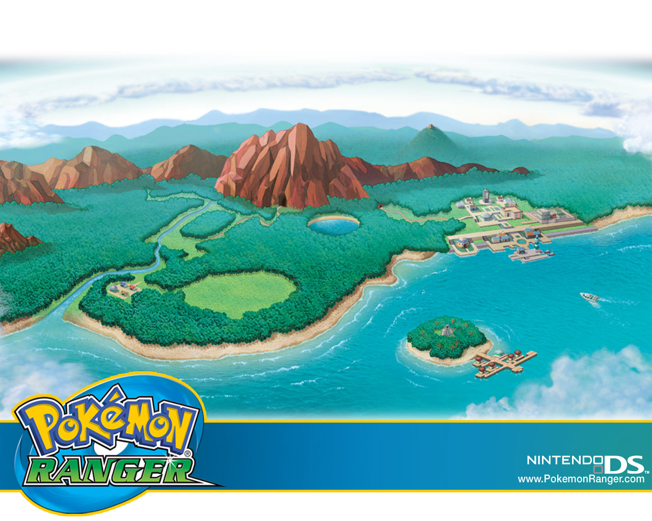 Darkrai's Hideout: Pokemon Ranger Wallpapers