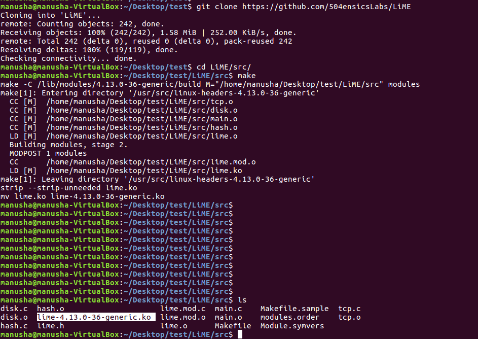 Linux / Windows Memory Analysis