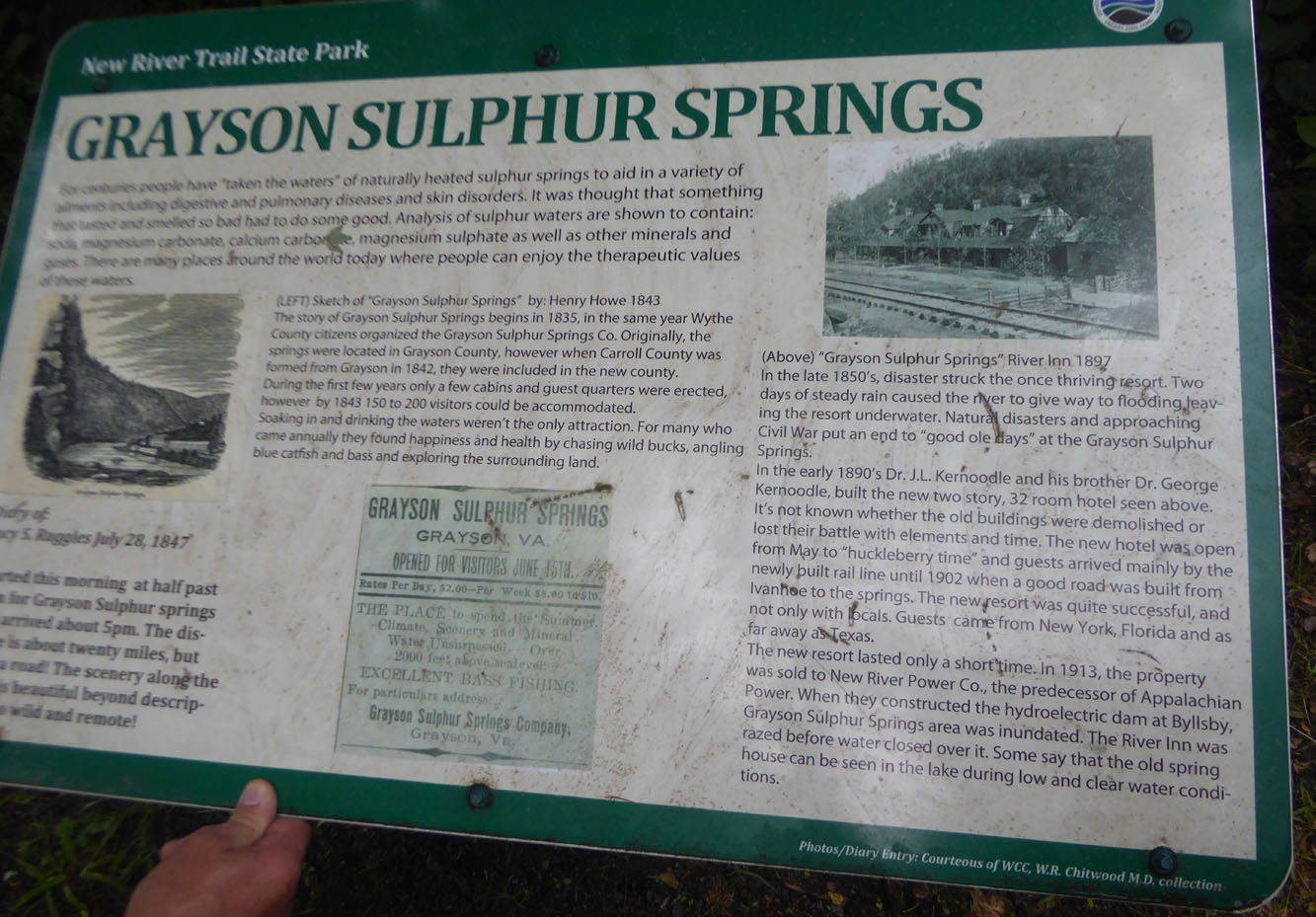 The Enchanted Tree: New River Trail- Fries Junction