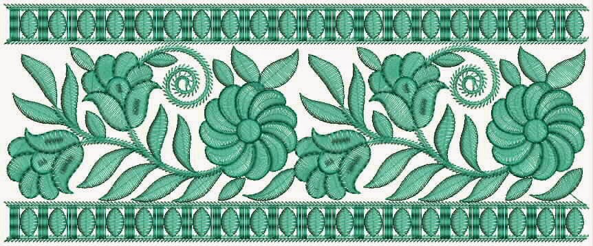 Embdesigntube: French Revolution Lace Border Designs