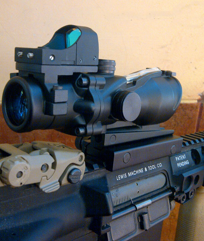 REPLICA TRIJICON ACOG/Doc Sight COMBO (DUAL SIGHT) - Airsoft Guns
