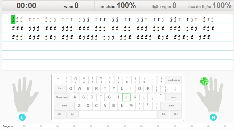 Aprenda a digitar rápido, grátis e direto no navegador! - Infoznet