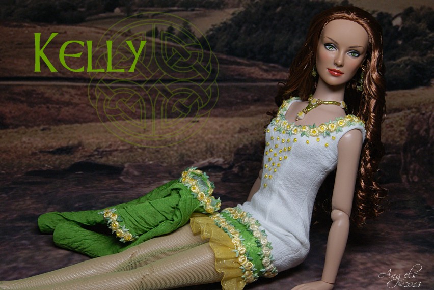 Laurie Lenz ANGELS Doll Studio Blog: OOAK Tonner Daphne Repaint, KELLY