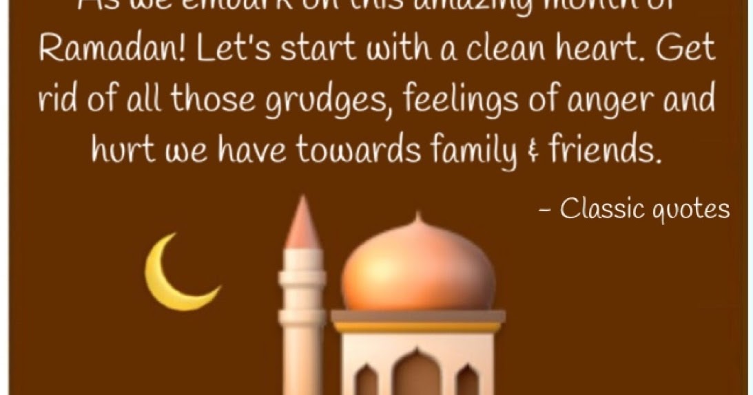 Classic quotes: As we embark on this amazing month of Ramadan! Let's ...
