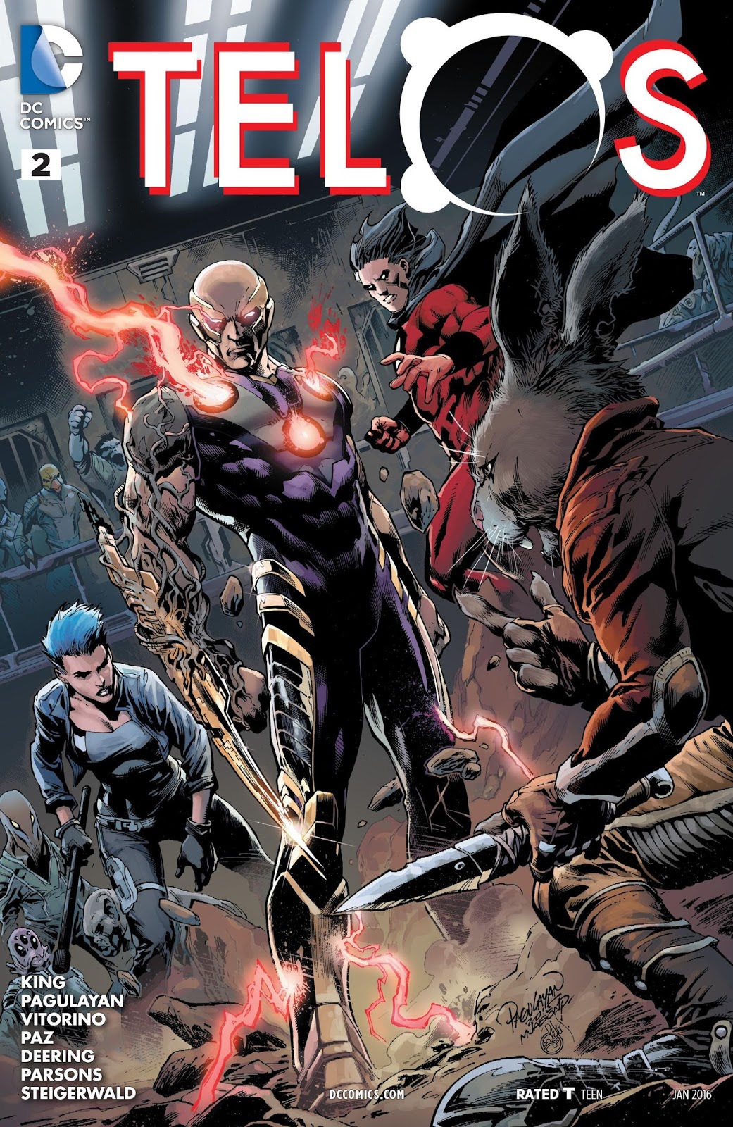 Weird Science DC Comics: Telos #2 Review and *SPOILERS*