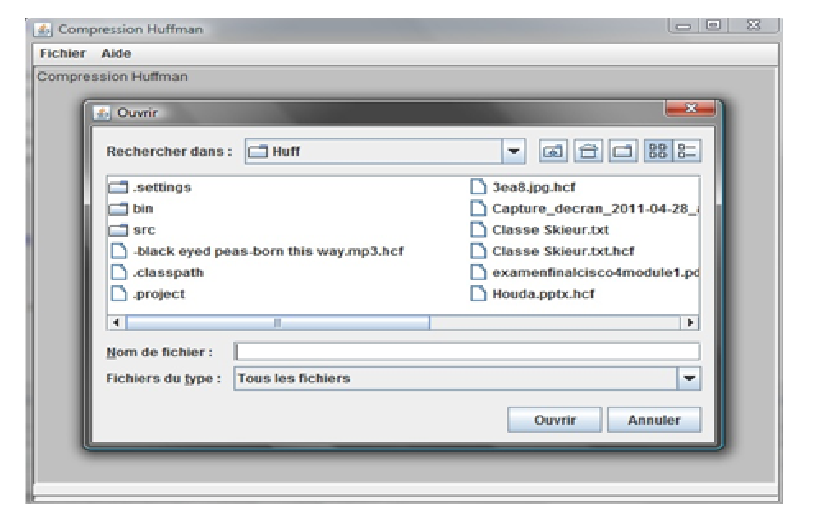 Application interactive permettant la compression /décompression d’une ...