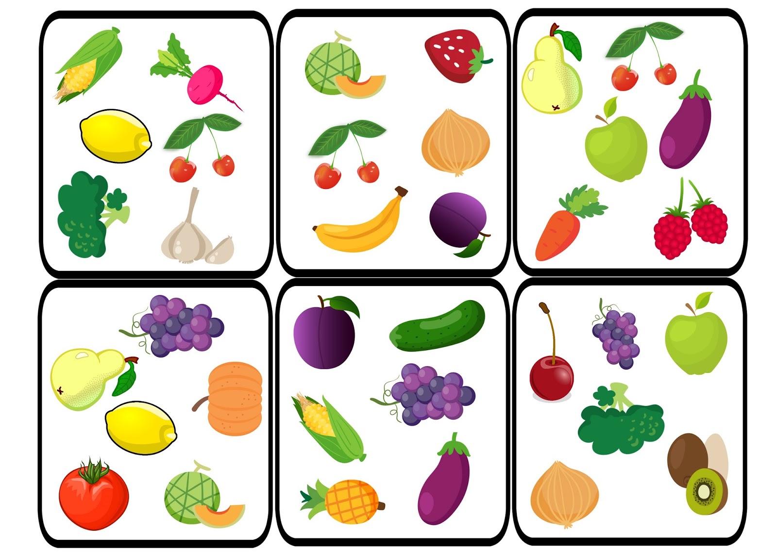Funglish: Fruit&Vegetables -Dobbe