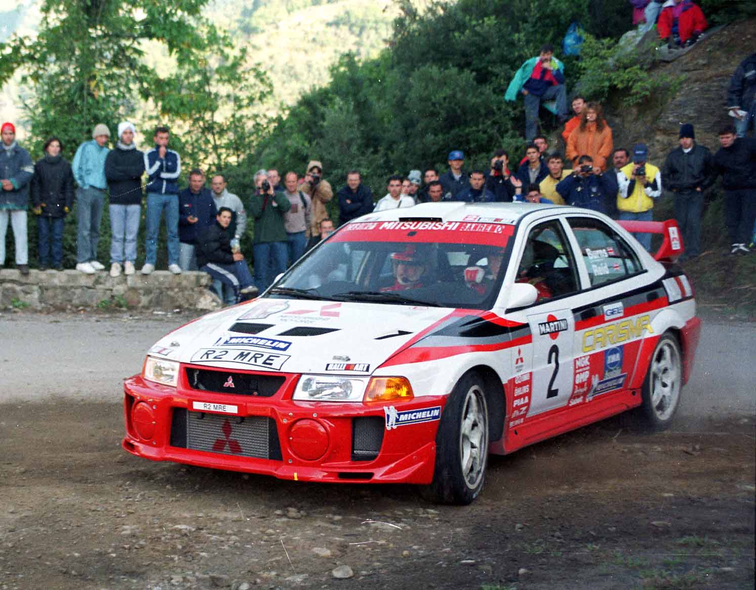 Mitsubishi's WRCars: R2 MRE