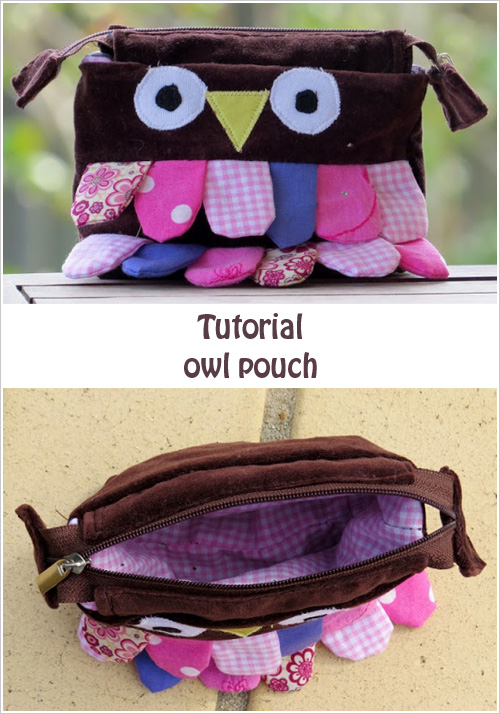 My Owl Barn: Owl Pouch Tutorial