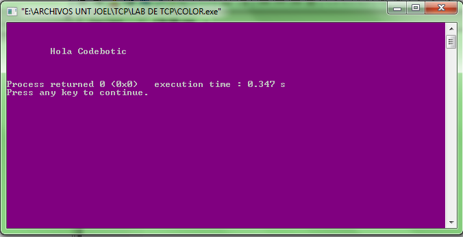 Como Cambiar Color a La Consola en C++ ~ Code Botic