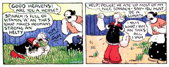 First Versions Popeye Comics