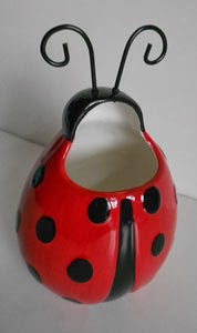 Selma's Stamping Corner and Floral Designs: Ladybug Vase with Susan's ...