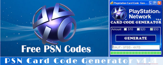 PSN Card Code Generator v4.4 downloaden - Geen onderzoek | hack Spellen