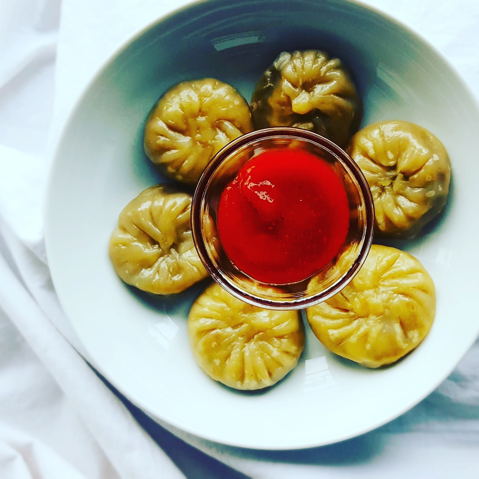 Steamed Vegetable Momos| Vegetable Dim Sum