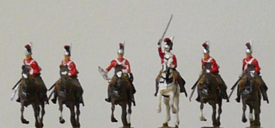 Franks Toy Soldiers: Napoleonic Wars British Army - Heavy Cavalry brigade