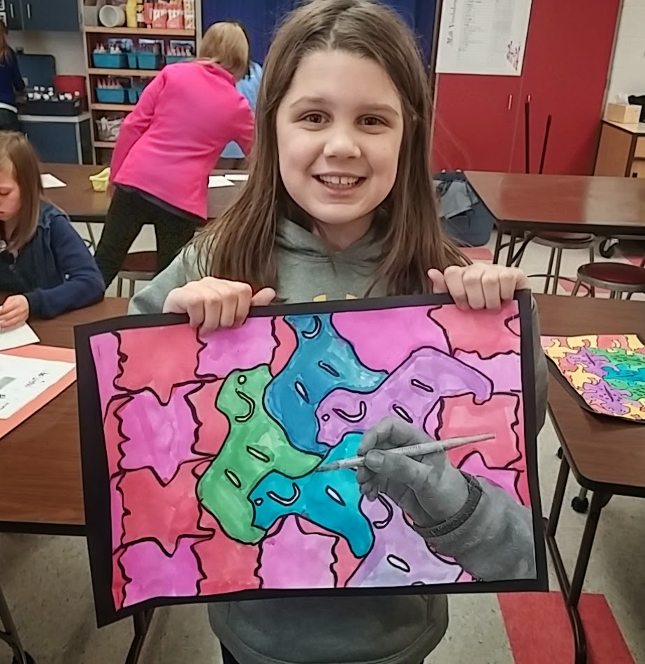 Art with Mrs. Seitz: MC Escher Tessellations