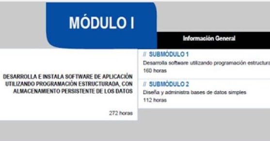 CETips: Programación. Módulo I. Submódulo II