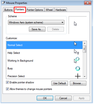 My Basic Computer Skills: How To Change Your Mouse Pointer Icon