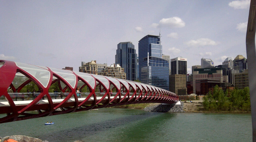 Eat Sleep Golf - Calgary: Calgary Peace Bridge