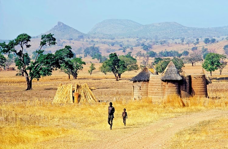 Fascinating Humanity: Benin: Peaceful And Bucolic Atakora Mountains.