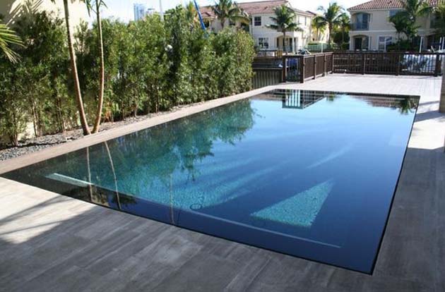 5 Kolam Renang Infinity Moderen Minimalist - Jasa Kolam Renang