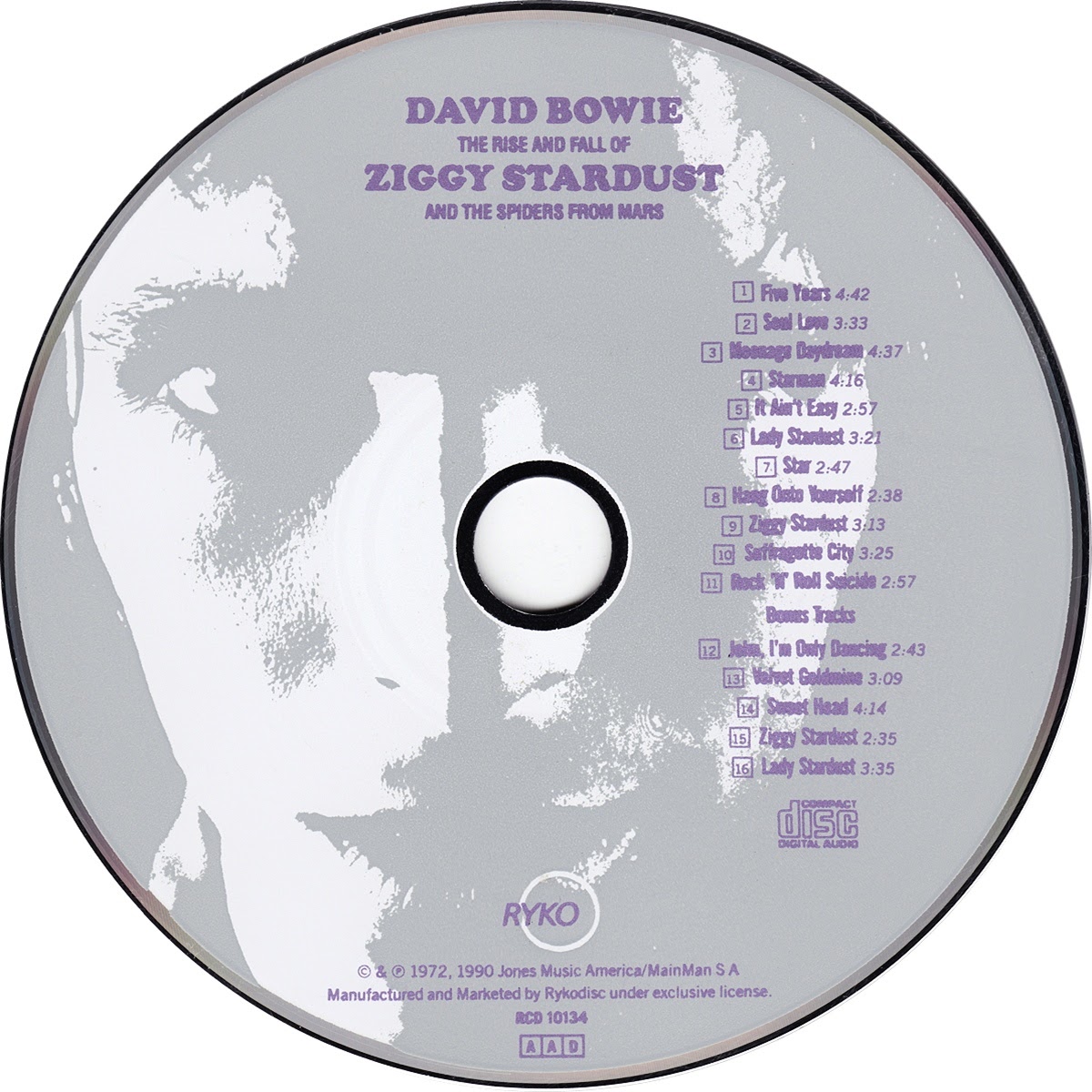 1972 The Rise And Fall Of Ziggy Stardust And The Spiders From Mars ...