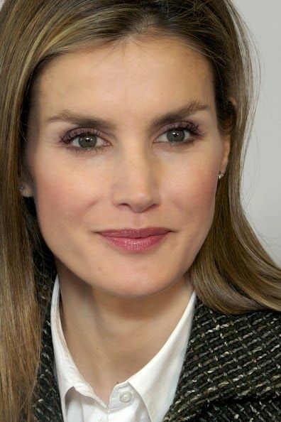 Princess Letizia at the Pisuerga stadium in Valladolid