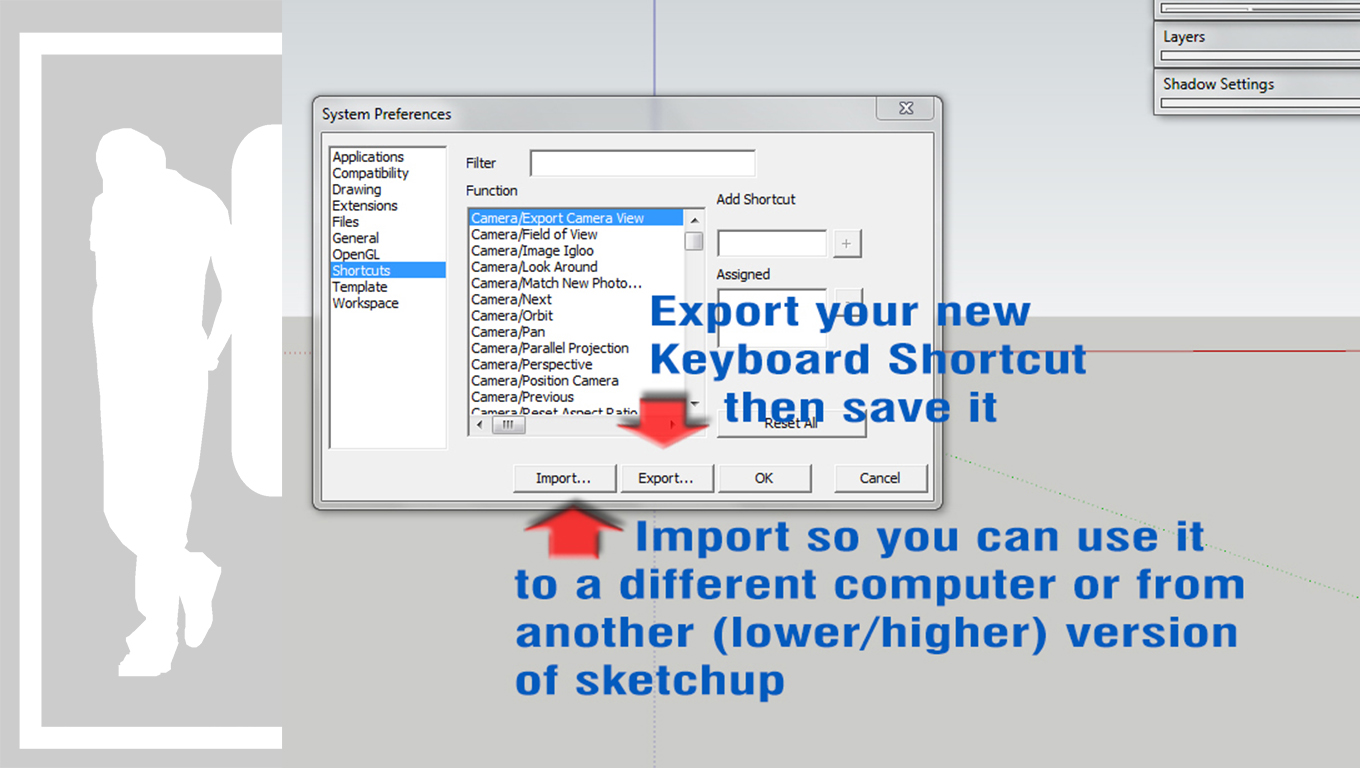 Sketchup keyboard shortcuts move - sekachoices