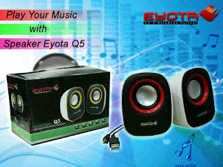 DISTRIBUTOR AKSESORIS KOMPUTER: Speaker eyota usb,music angeL