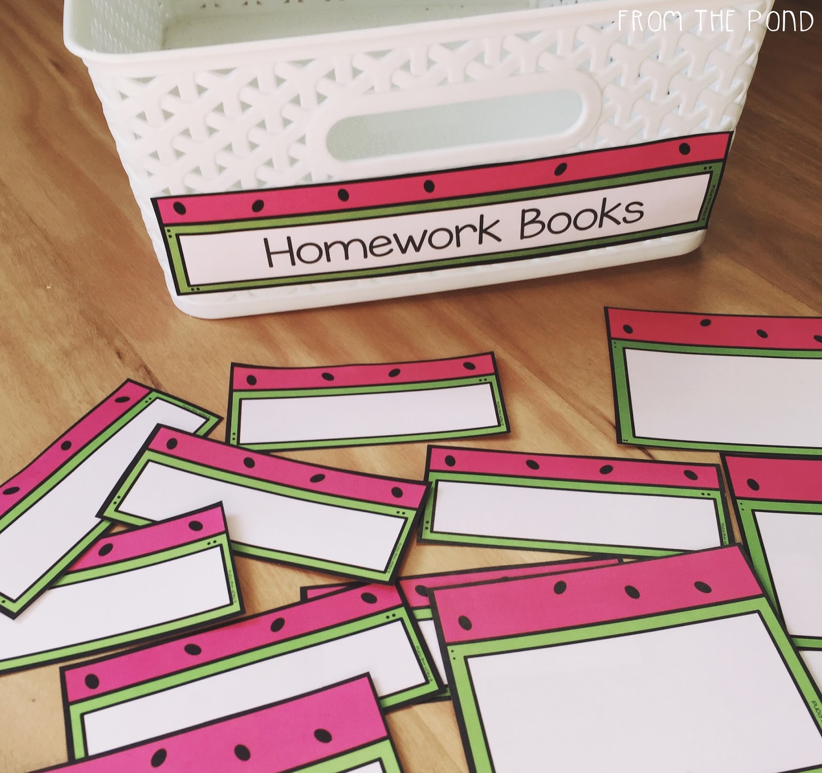 Classroom Labels | From the Pond