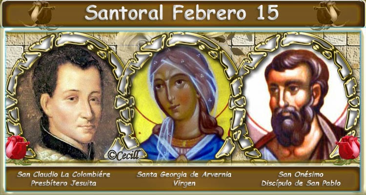 Vidas Santas: Santoral Febrero 15
