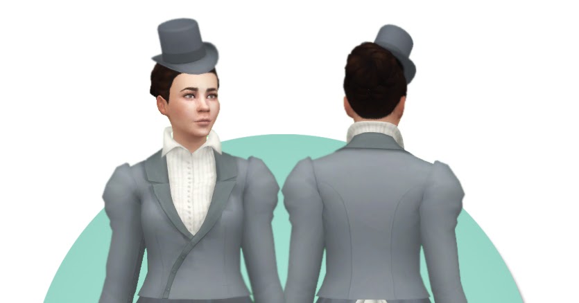TS4: Gone to Riding Outfit (for women) | History Lover's Sims Blog