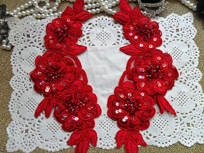 Attractive Red Lace Trim Designs 2015 | Fashionate Trends