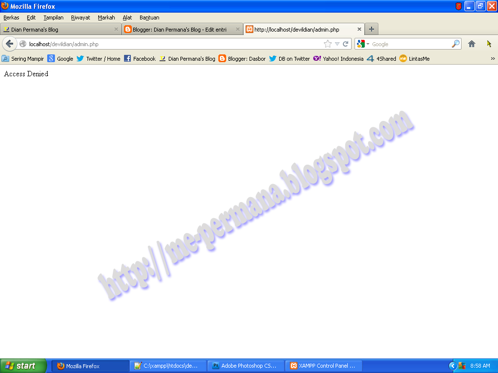 Tutorial lengkap membuat form Login dan Logout dengan PHP dan Mysql ...