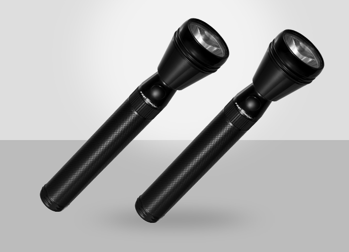 Long Range LED Flashlight Combo Offer Dubai