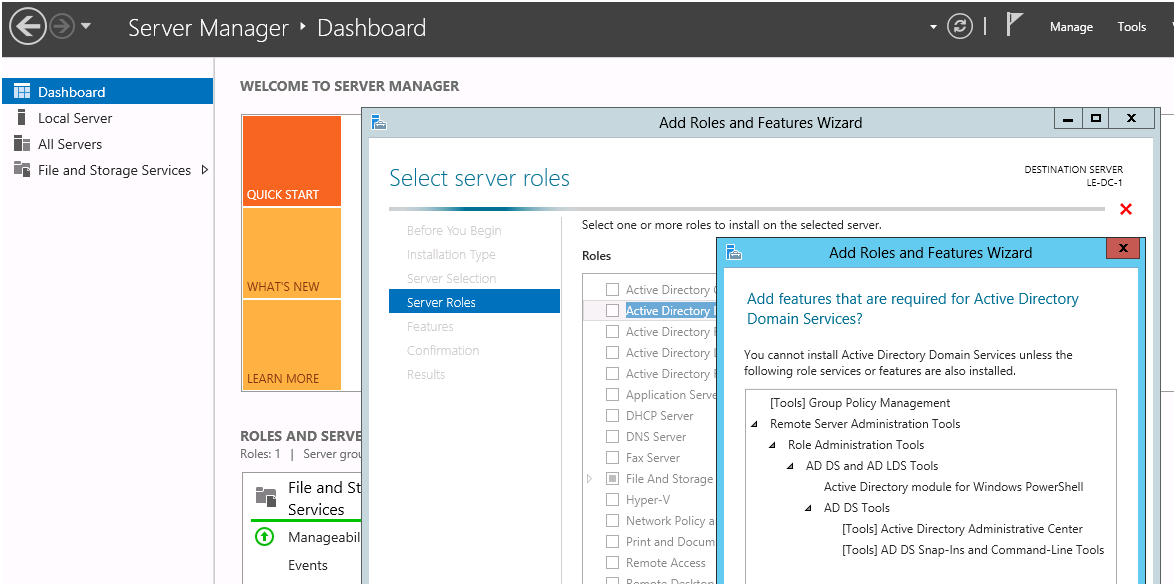 How to configure Windows Server 2012 as a Domain Controller ~ Computer ...
