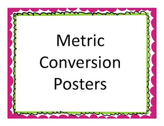 Classroom Freebies Too: Metric Posters