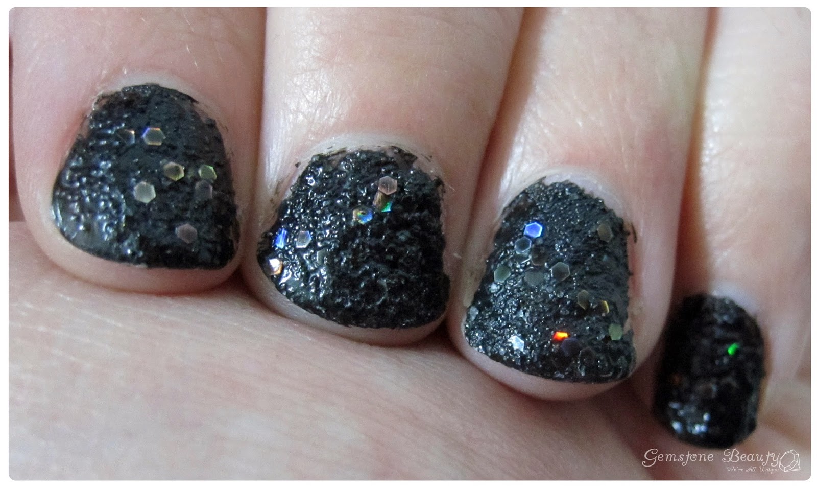 Gemstone Beauty: Quite possibly the worst nail polish ever