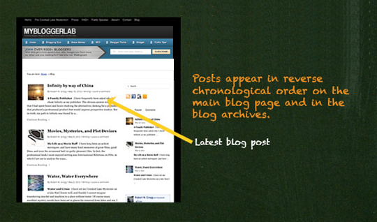 What is the Difference Between Blog Posts vs. Pages in Blogger ~ My ...