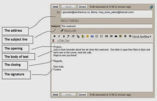 My English Pages Online: How to write an email