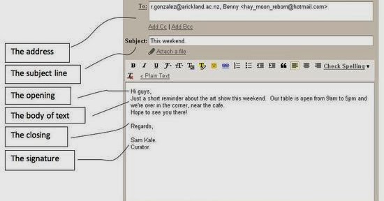 My English Pages Online: How to write an email