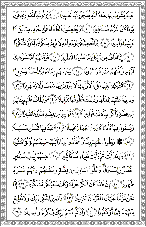 Surah Al-Insan
