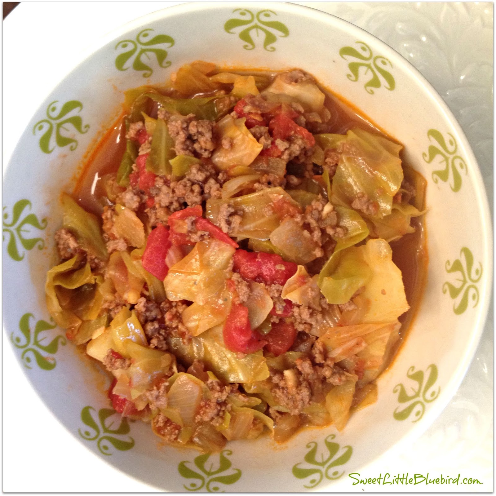Unstuffed Cabbage Roll - Sweet Little Bluebird