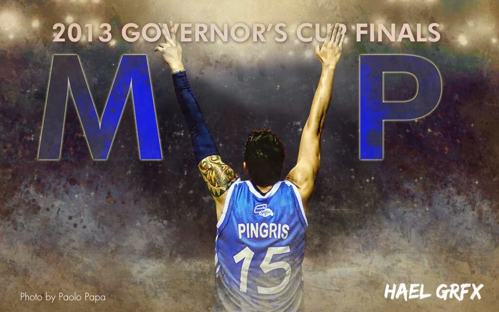 Mico Halili: PBA Fan Art - Marc Pingris PBA Finals MVP. GRAPHIC: