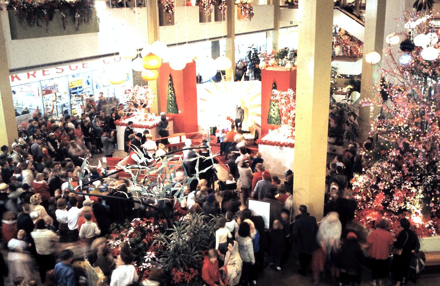Pleasant Family Shopping: Christmas at Randhurst, Early 1960's