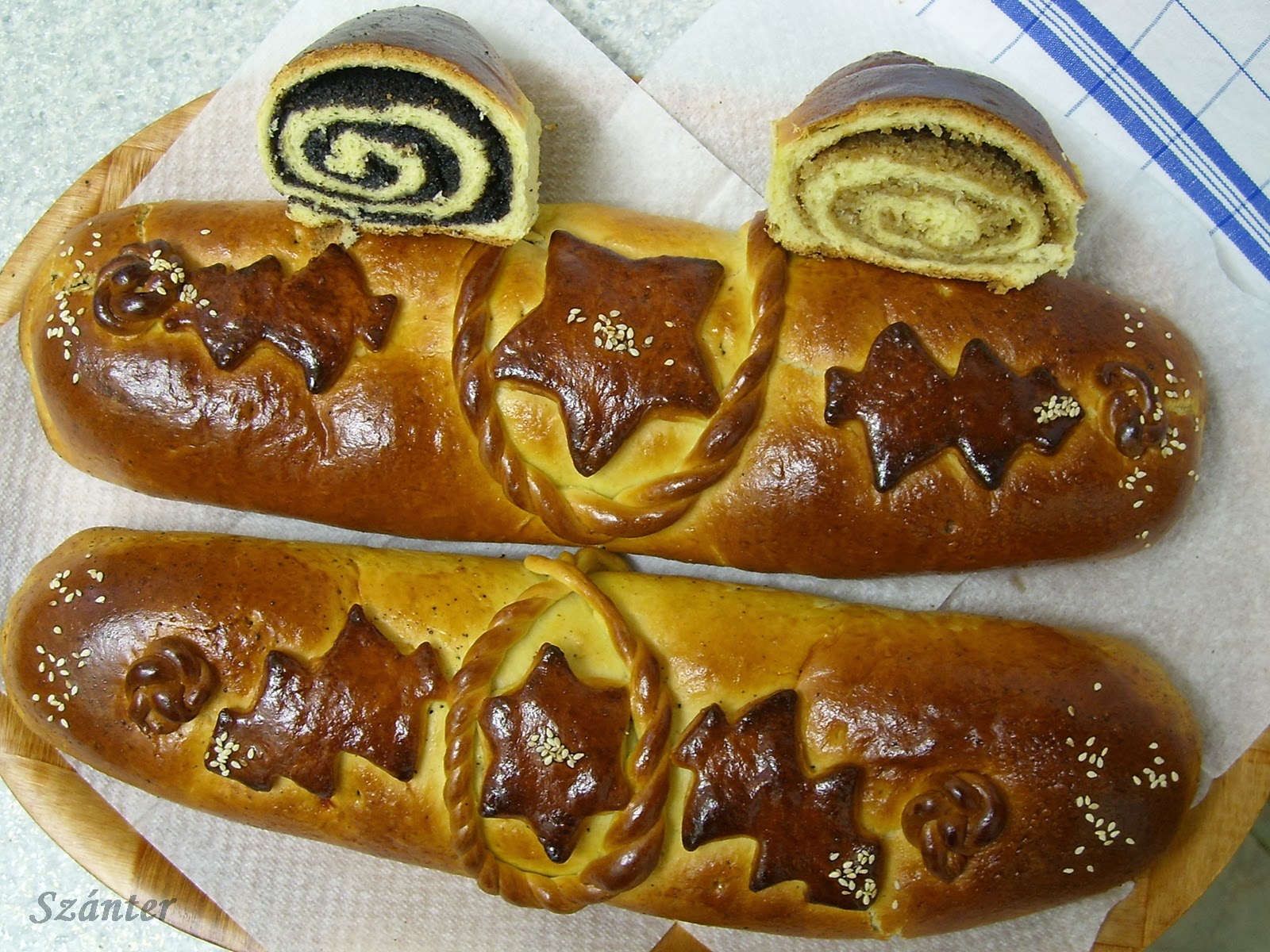 Szánter blogja.: Diós-mákos bejgli.