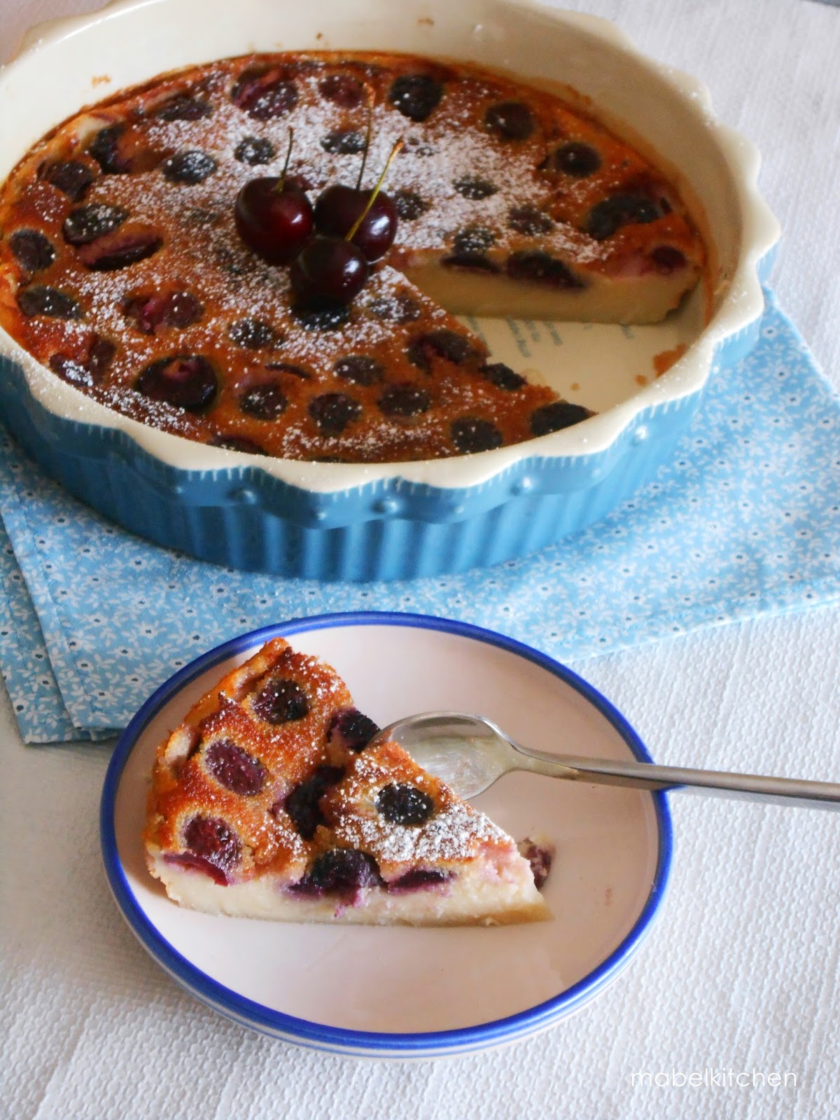 Clafoutis de Cerezas. - Mabel's Kitchen
