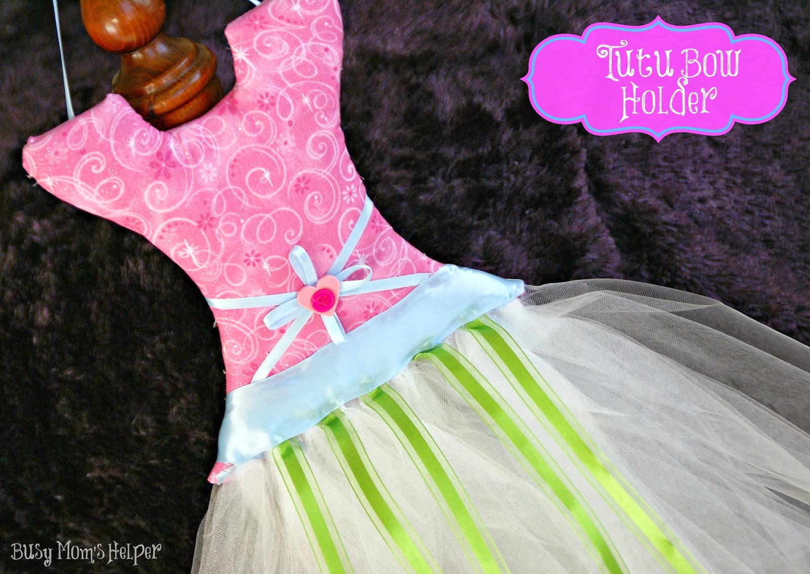 Tutu Bow Holder