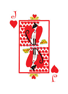 the glamourous life: Playing Cards entranced by solitaire meditations