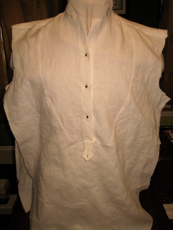 Victorian Tailoring: Victorian Shirt: Part 2 (back, yoke, and sleeves)